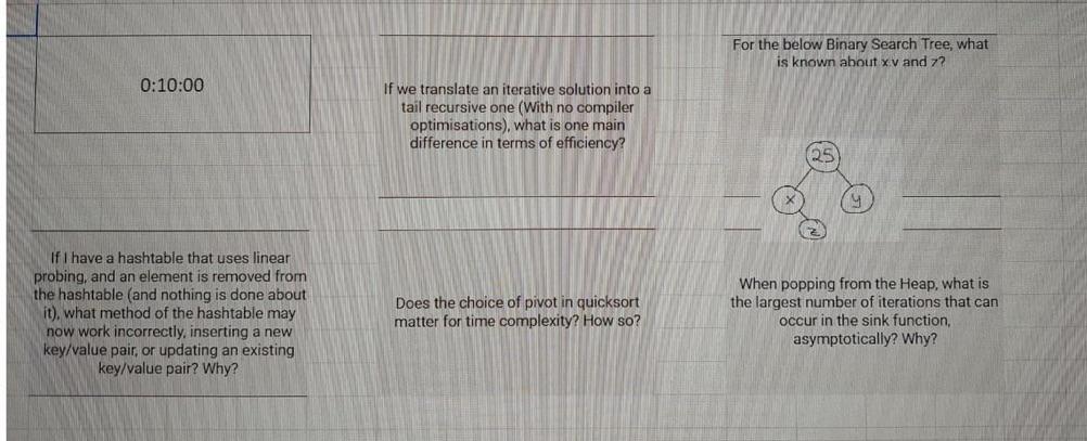Of We Translate An Iterative Solution Into A Tail
