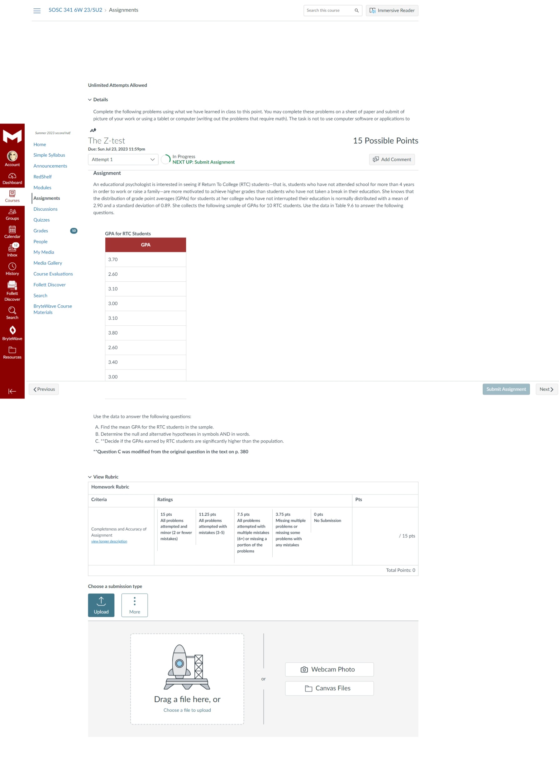 Complete the following problems using what we have | Chegg.com
