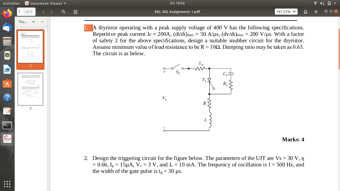 Solved Activities Document viewer Fri 19:56 E 1 of 2 a EEL | Chegg.com