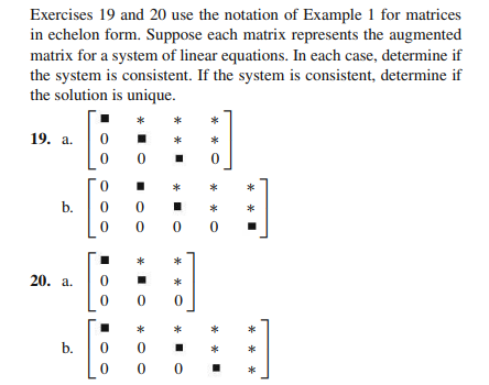 Solved Exercises 19 and 20 use the notation of Example 1 for | Chegg.com