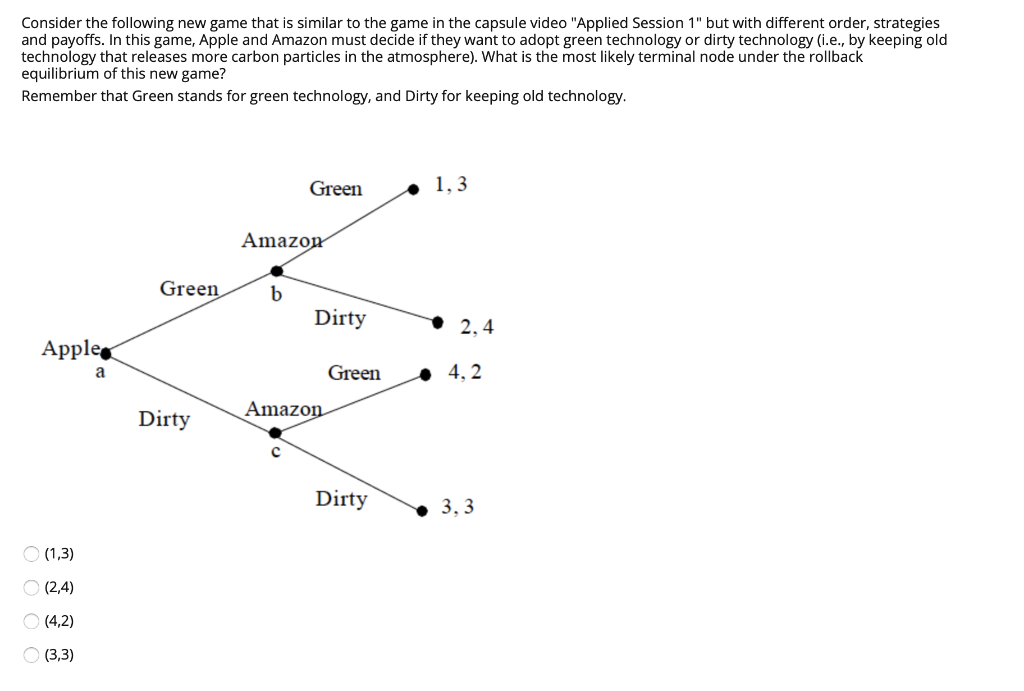 Solved There must be some cross-effect; what one does must | Chegg.com