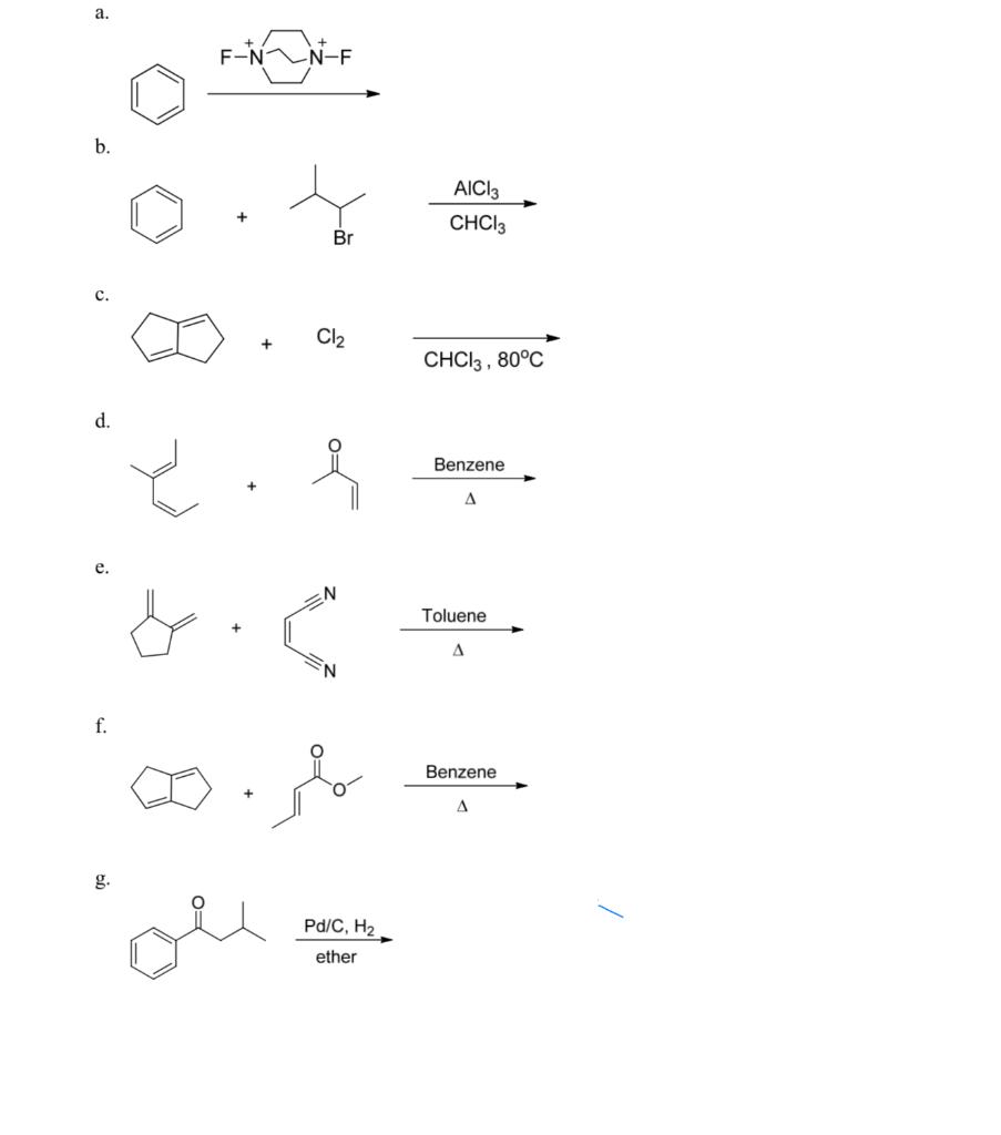 Solved Fill in the missing reactants, reagents, or MAJOR | Chegg.com