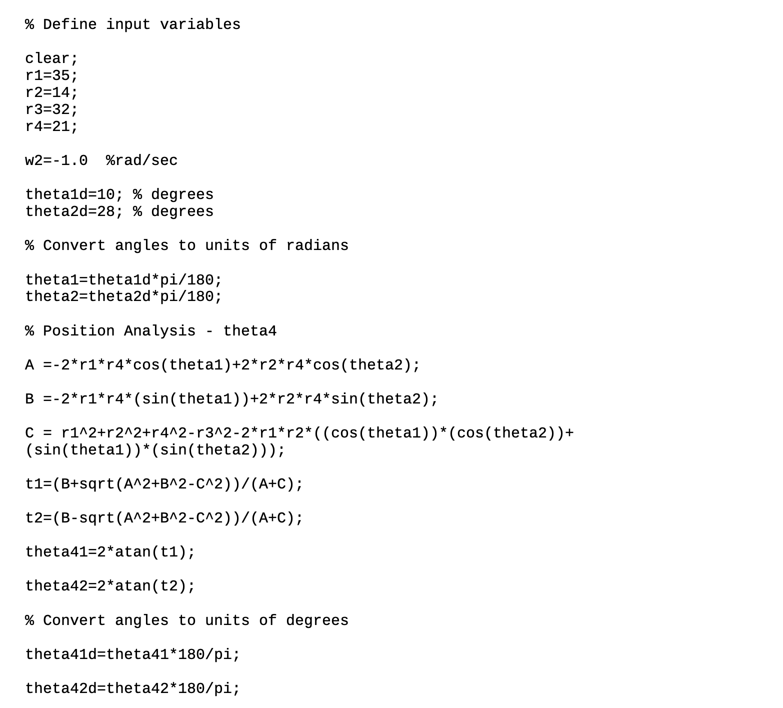 Solved Need A Working Matlab Code For All The Parts I Was