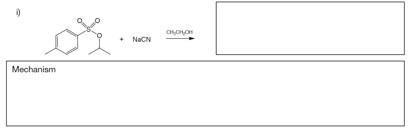 [Solved]: The following reaction of compounds below. Place
