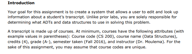 Solved Introduction Your goal for this assignment is to | Chegg.com