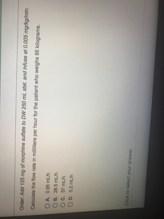 Solved Order: Furosemide (Lasix) 80 mg IVP now Furosemide is | Chegg.com