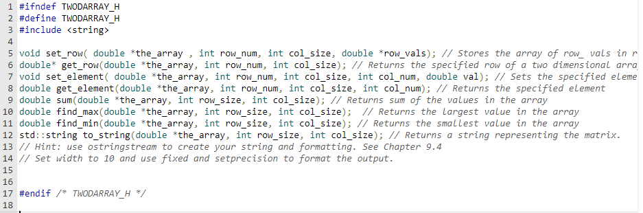 Solved You must use pointer arithmetic for this homework. If | Chegg.com