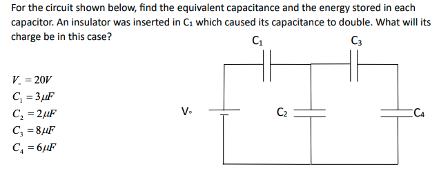 Solved For the circuit shown below, find the equivalent | Chegg.com