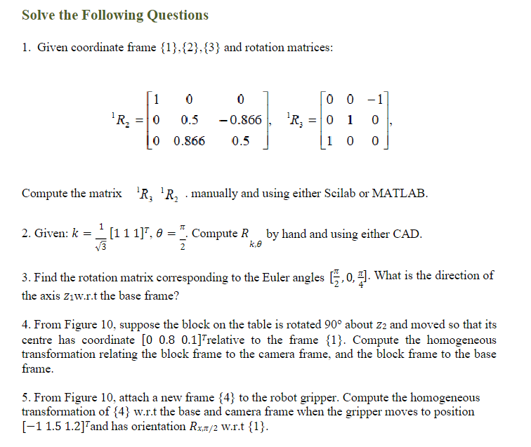 Solved Solve the Following Questions. Please include | Chegg.com
