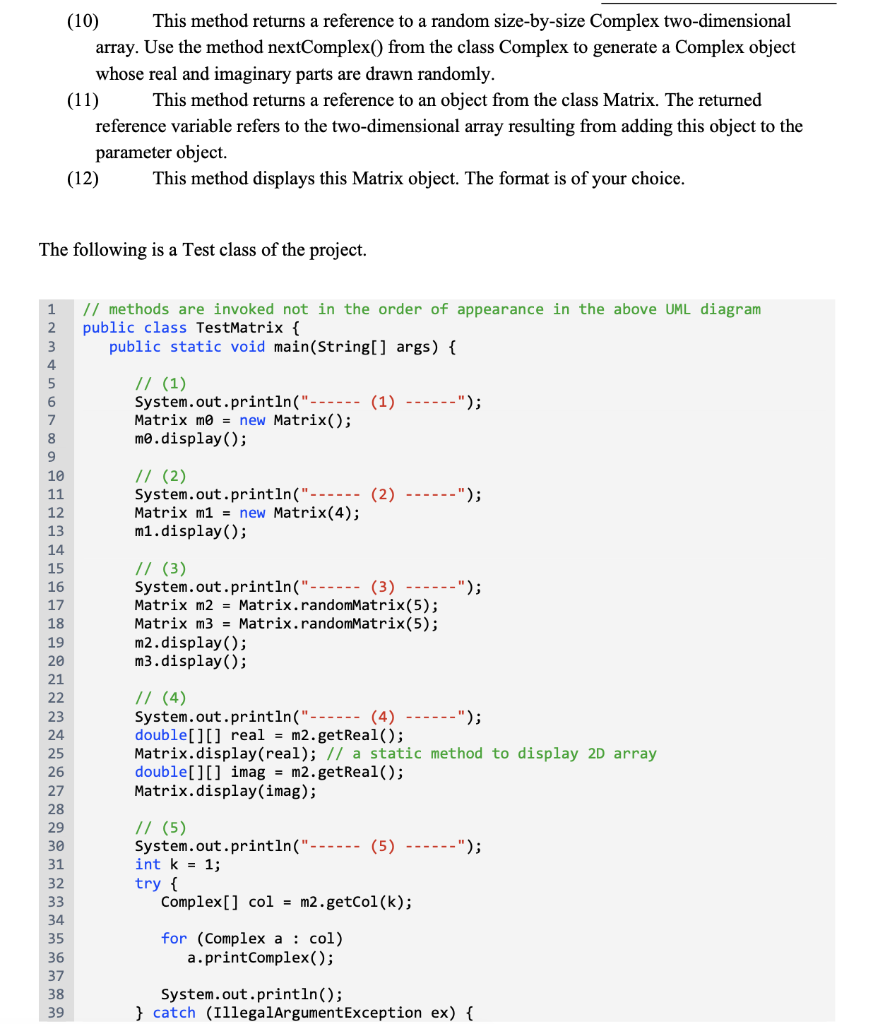 Task 1 Create The Class Complex That Includes The 9797