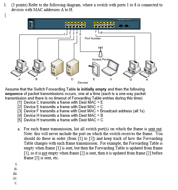 Solved 1. ( 3 points) Refer to the following diagram, where | Chegg.com