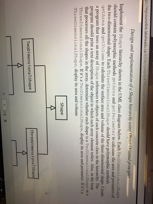 Solved ps://mycourselink | Chegg.com