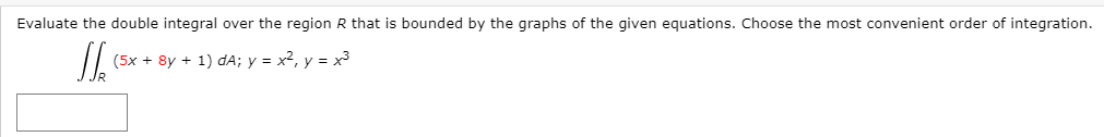 Solved Evaluate the double integral over the region R that | Chegg.com