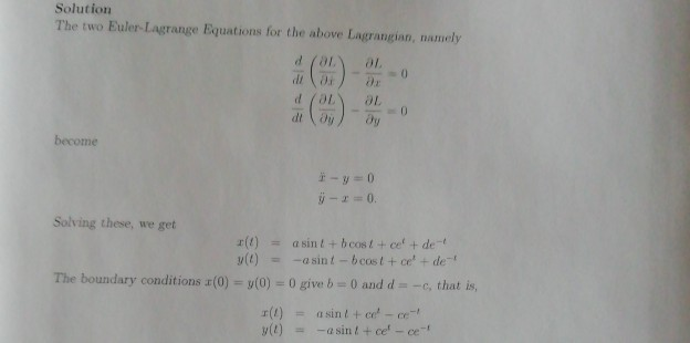 Solved Need help how to get to x(t) and y(t) from xdouble | Chegg.com