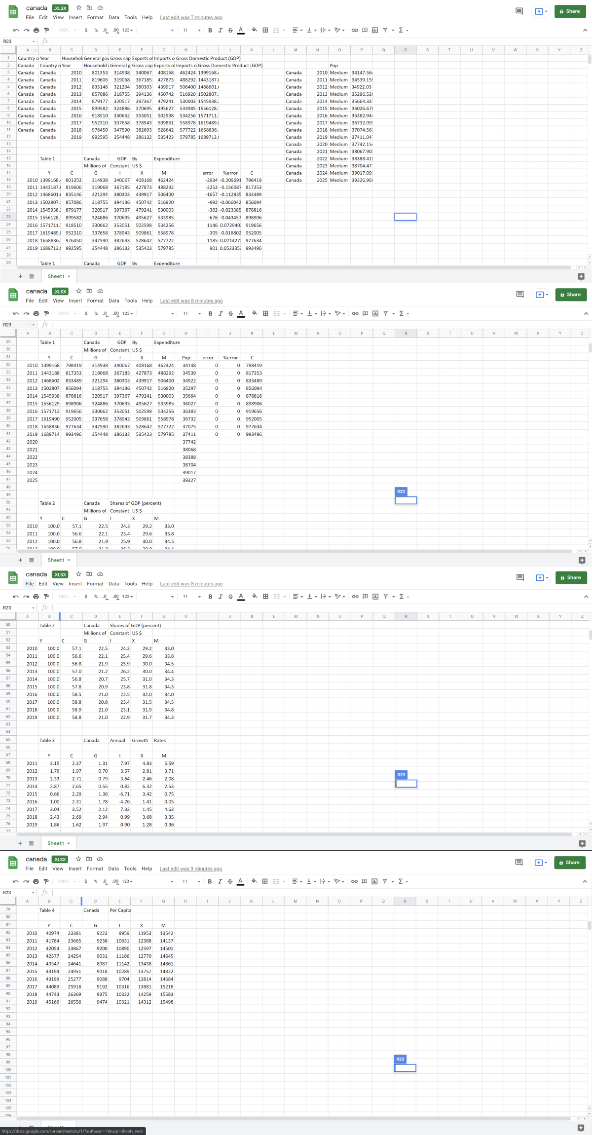 Solved How do I do an excel like this but with japan's data | Chegg.com