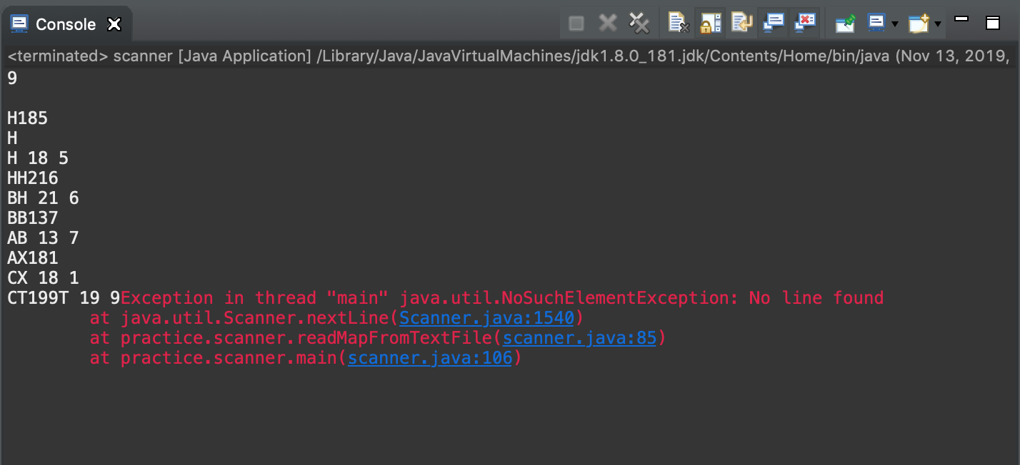 Scanner Question: don't know what my scanner is doing | Chegg.com