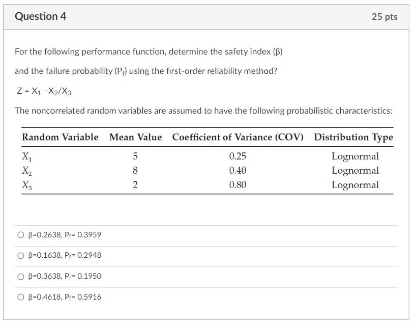 For the following performance function, determine the | Chegg.com