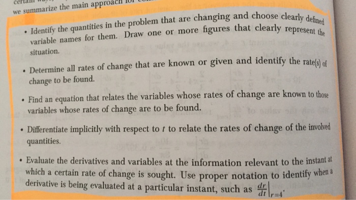 Solved Directions: For the following two related rates | Chegg.com