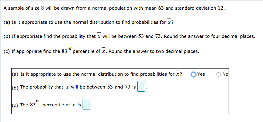 Solved A sample of size 8 will be drawn from a normal | Chegg.com