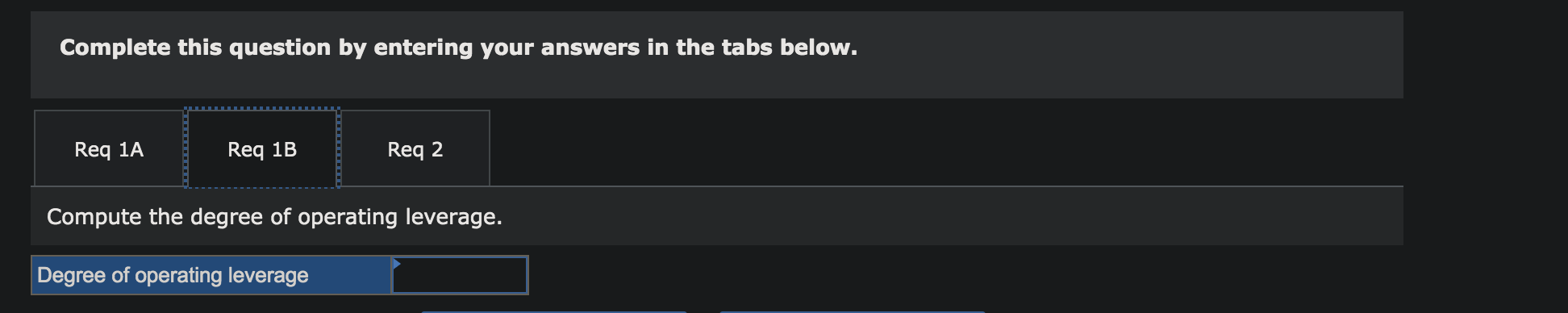 Solved Exercise 5-15 (Algo) Operating Leverage (LO5-1, | Chegg.com
