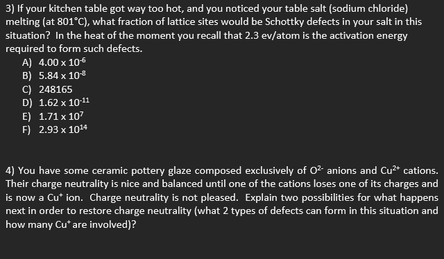 Solved 3) If your kitchen table got way too hot, and you | Chegg.com