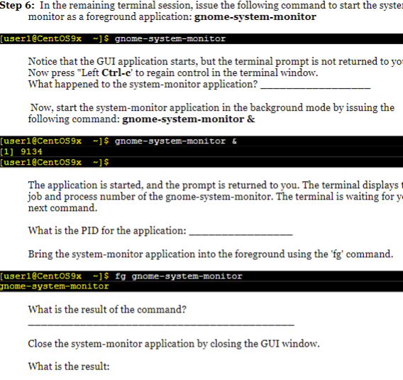 Solved Step 2 Issue The Top Command And Open A Second