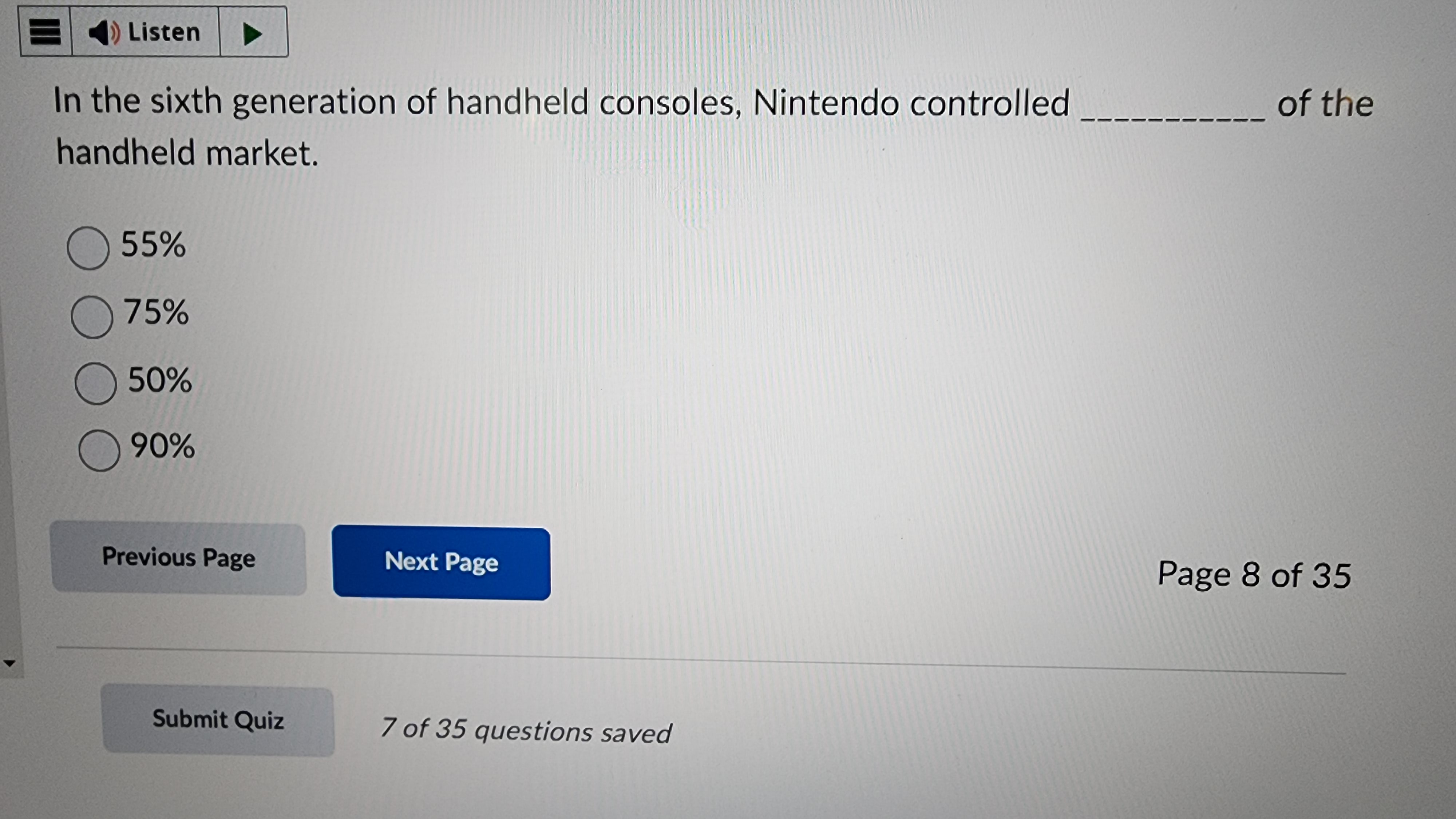 Solved In the sixth generation of handheld consoles, | Chegg.com