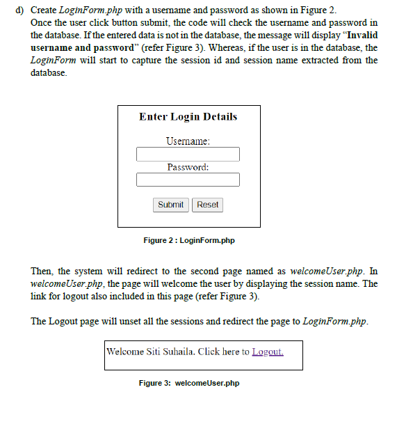 Solved Lab Sheet 12: PHP Session & Cookie Question 1: Cookie | Chegg.com