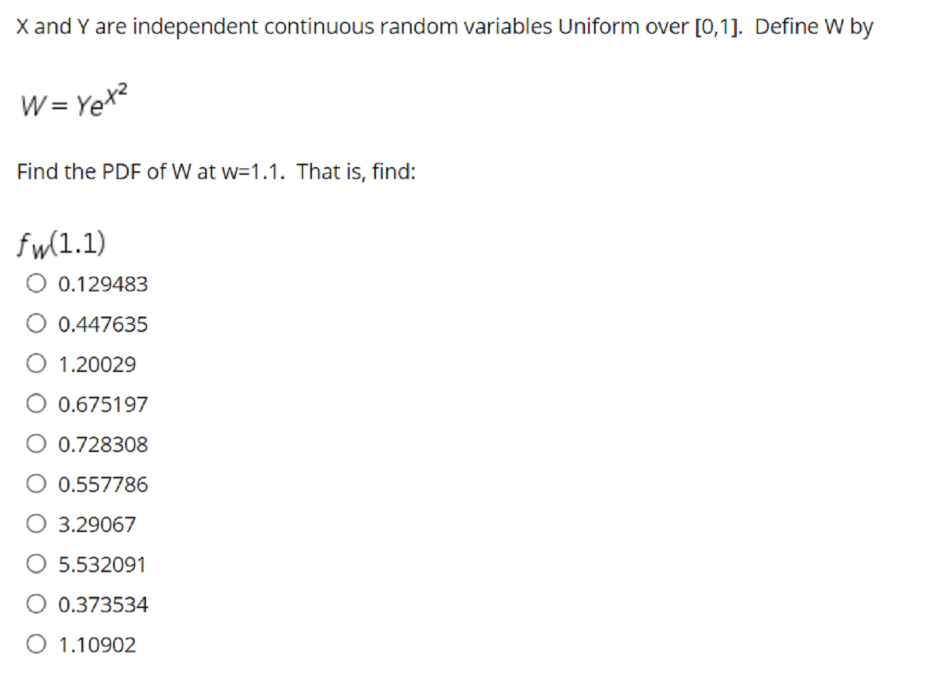 Solved X and Y are independent continuous random variables | Chegg.com
