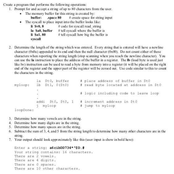 Solved Create a program that performs the follow ing | Chegg.com