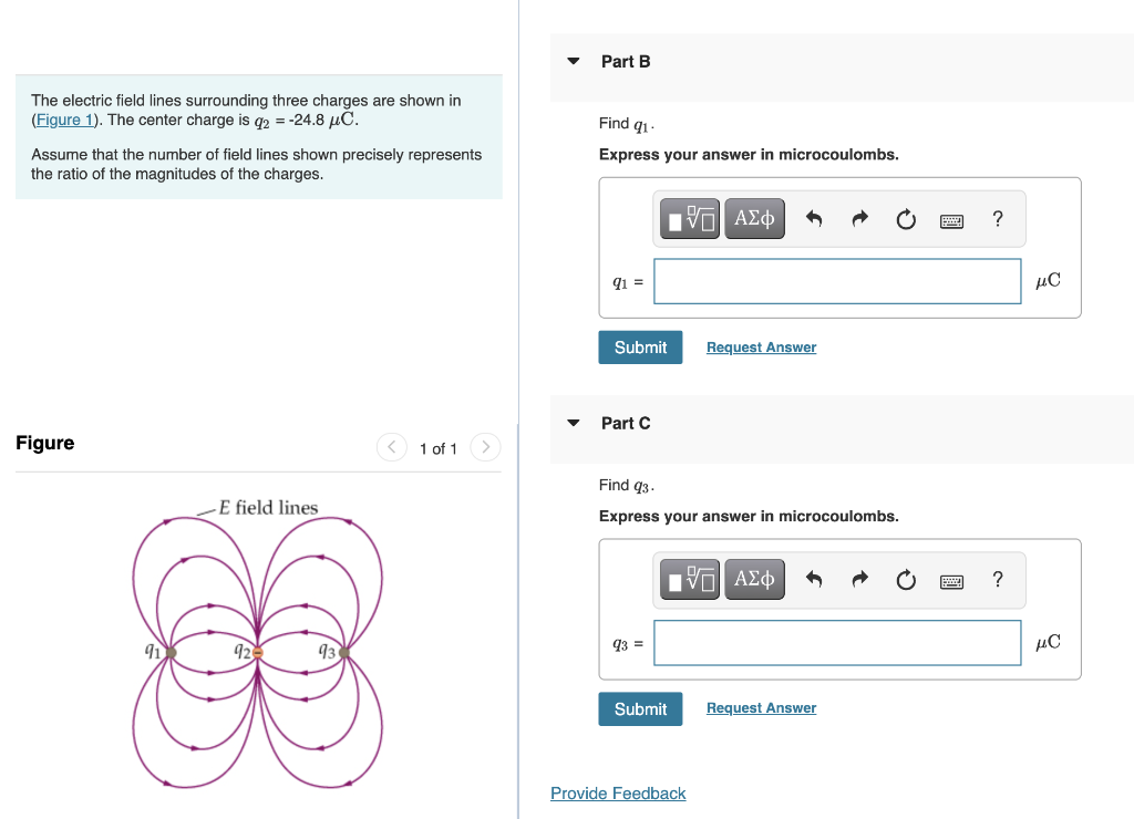 Solved Part A What are the signs of qı and q3? qi positive, | Chegg.com