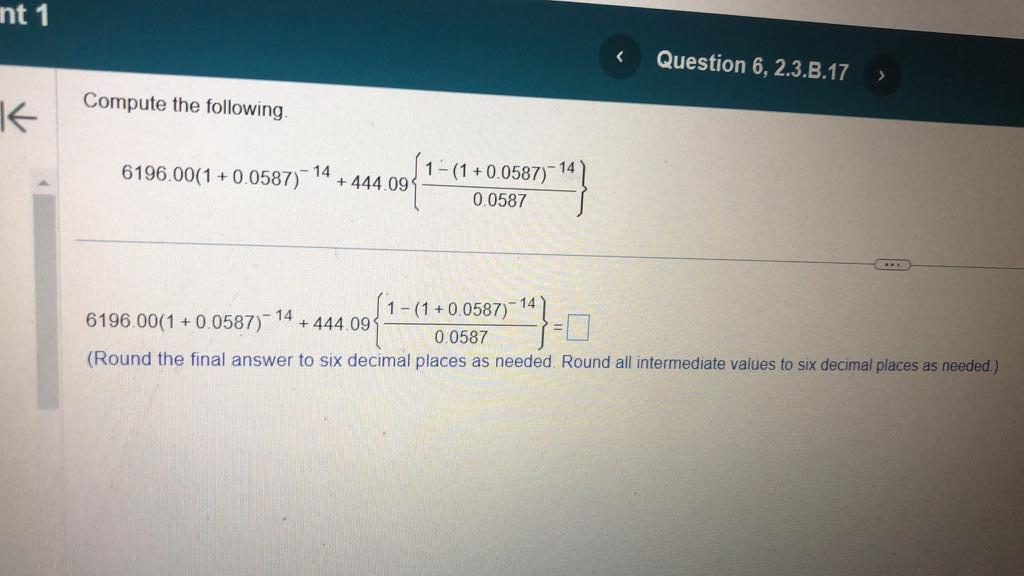 Solved Compute the following. | Chegg.com