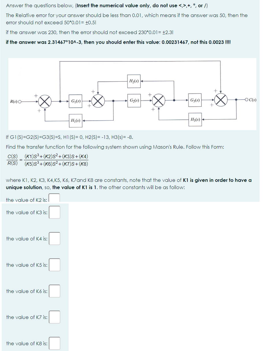 Solved Answer the questions below, (Insert the numerical | Chegg.com