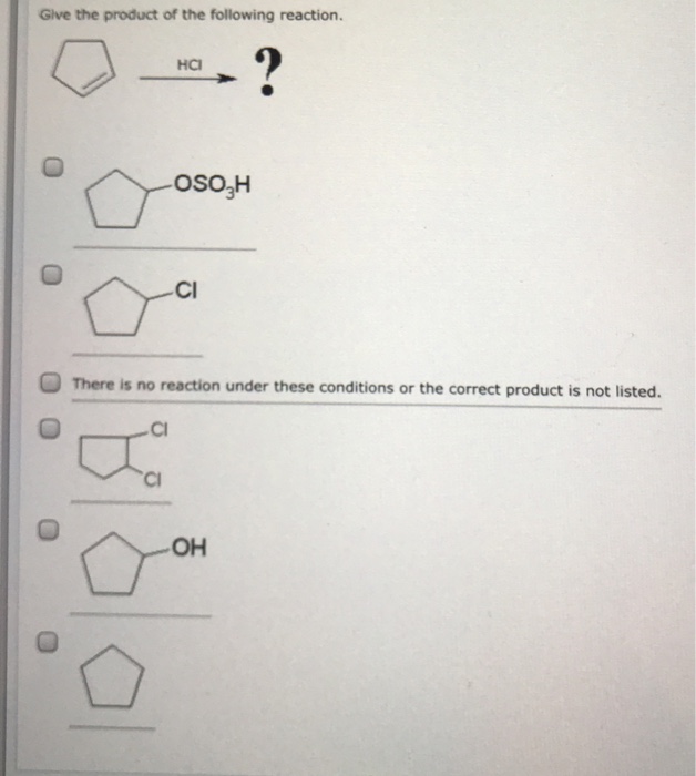Solved Give the product of the following reaction. H2SO4 | Chegg.com