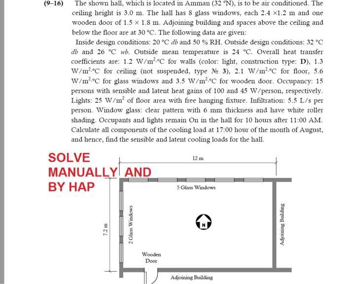 Solved I need solving by using HAP program just provide | Chegg.com