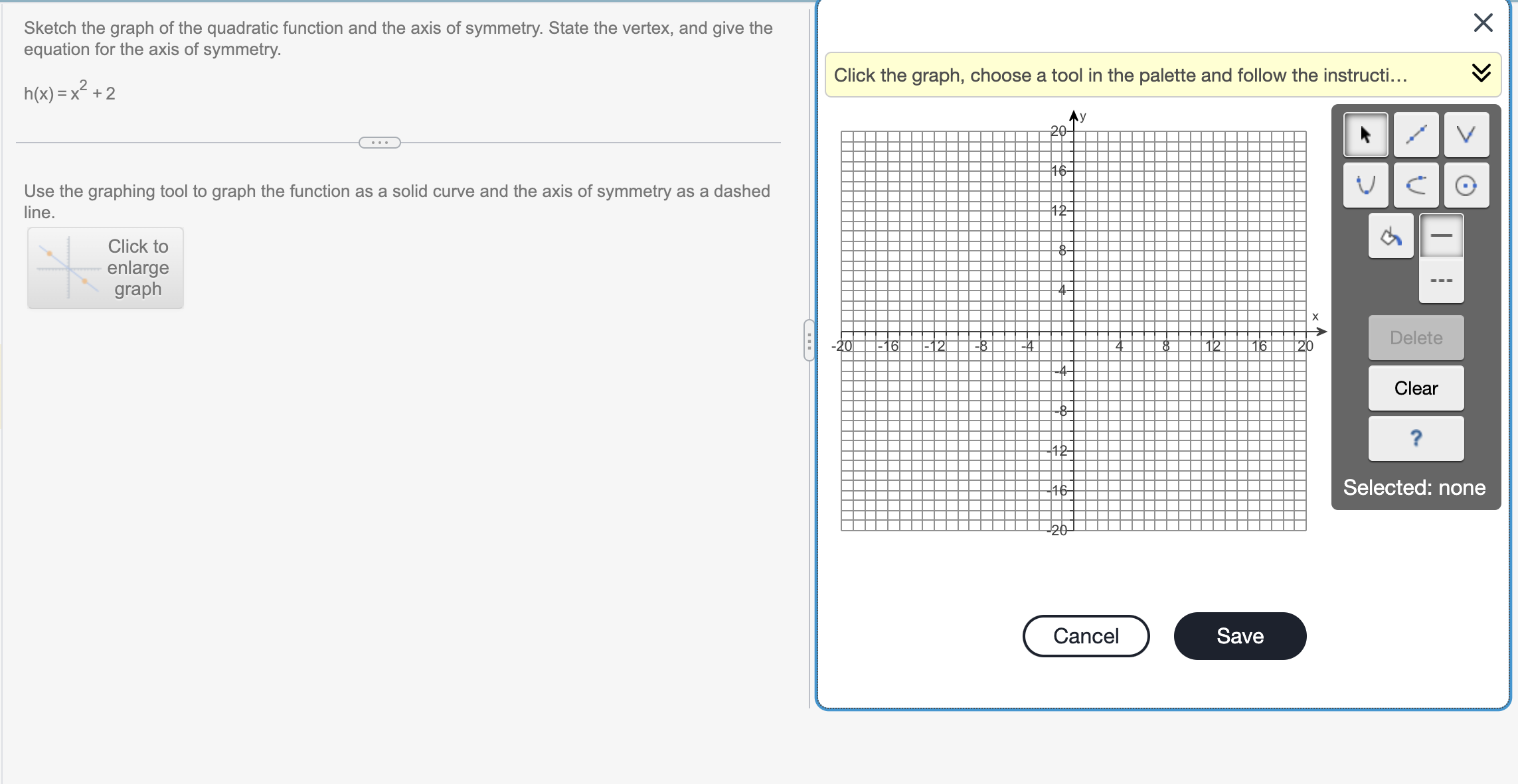 Solved Can someone please explain how I'm supposed to graph | Chegg.com