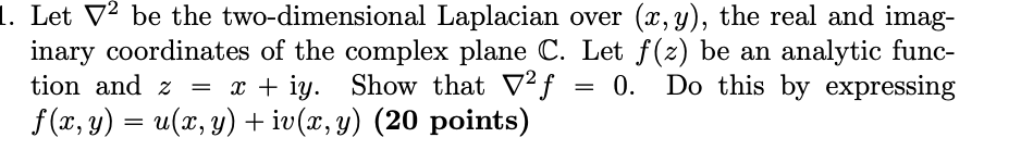 Solved Using your knowledge of upper-level mathematics and | Chegg.com
