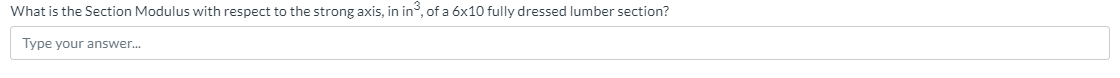 Solved What is the Section Modulus with respect to the | Chegg.com