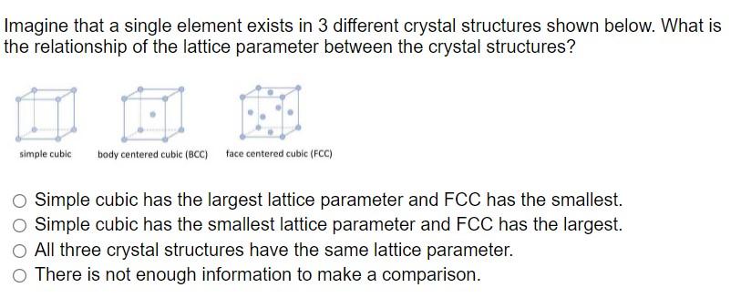 Solved Imagine that a single element exists in 3 different | Chegg.com
