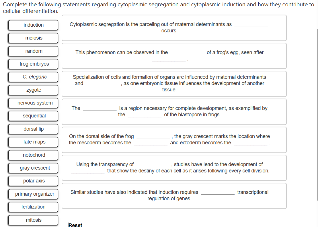Solved Complete the following statements regarding | Chegg.com