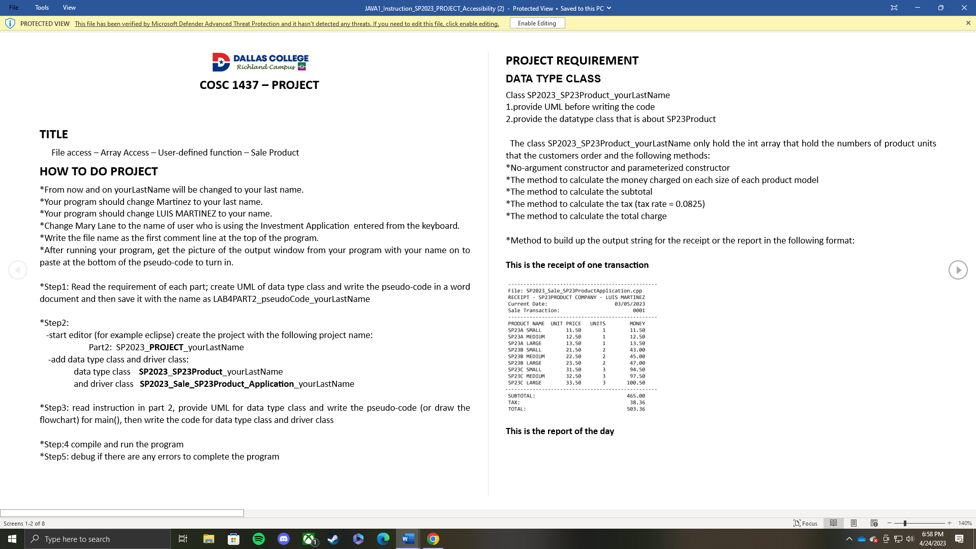 Solved PLEASE HELP: Do not provide the UML or Pseudo Code (I | Chegg.com