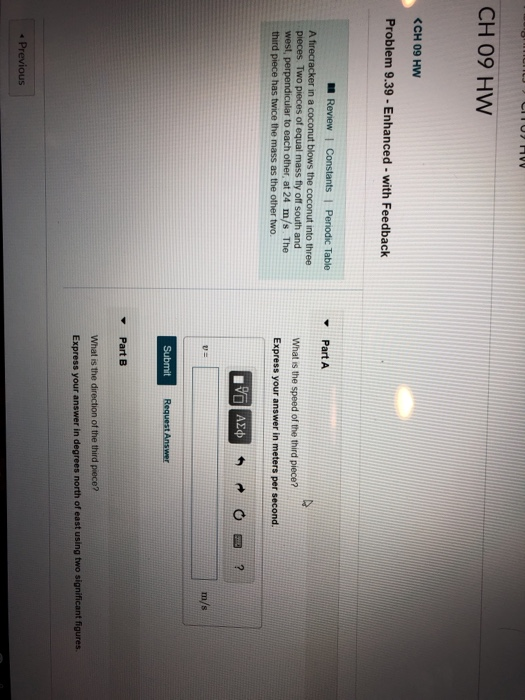 Solved CH 09 HW CH 09 HW Problem 9.39 -Enhanced with | Chegg.com Solved CH 09 HW CH 09 HW Problem 9.39 -Enhanced with | Chegg.com