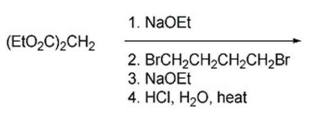 Solved (EtO2C2CH2 2. NaOEt3.CH3CH=CHCOCH3 3. HCl,H2O, | Chegg.com