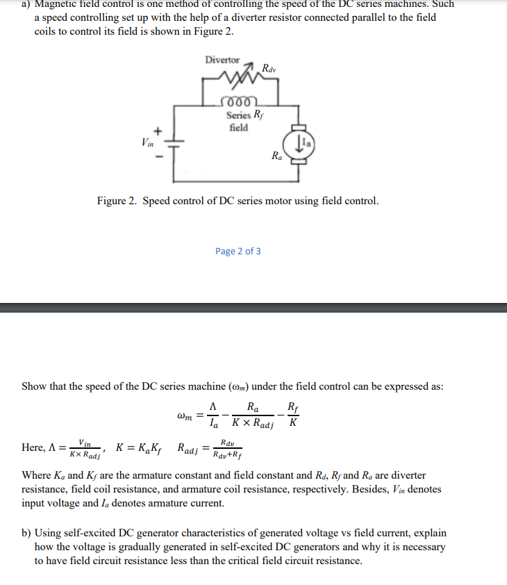 Solved a) Magnetic field control is one method of | Chegg.com