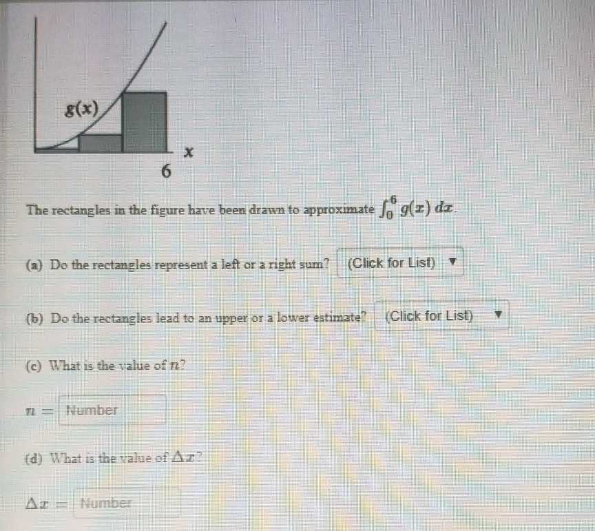 Solved Rectangles have been drawn to approximateg (a)dr. 18 | Chegg.com