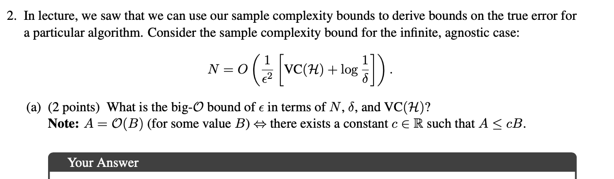 In lecture, we saw that we can use our sample | Chegg.com