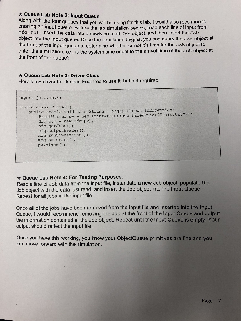 « Computer Lab: Multi-Level Feedback Queue Simulation | Chegg.com