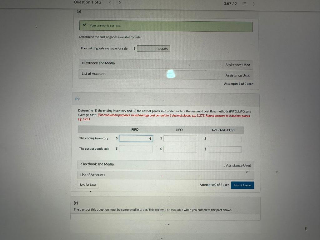 Solved Current Attempt in Progress Swifty Distribution | Chegg.com