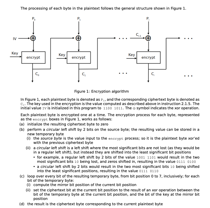 Solved 2.1.5. Computation of the key: Definition #1: Two | Chegg.com