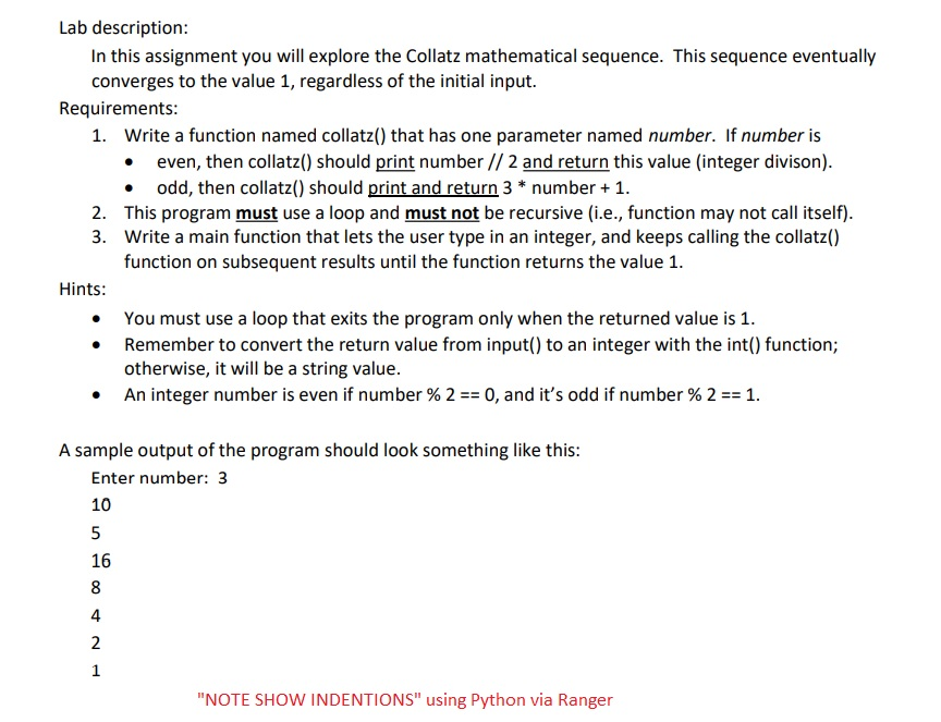 Solved Lab description: In this assignment you will explore | Chegg.com
